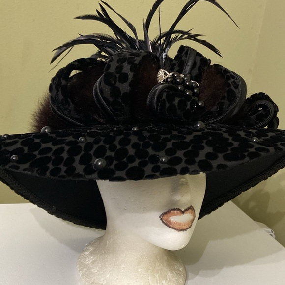 Ms. Divine | Accessories | Gorgeous Winter Church Dress Hat By Msdivine ...